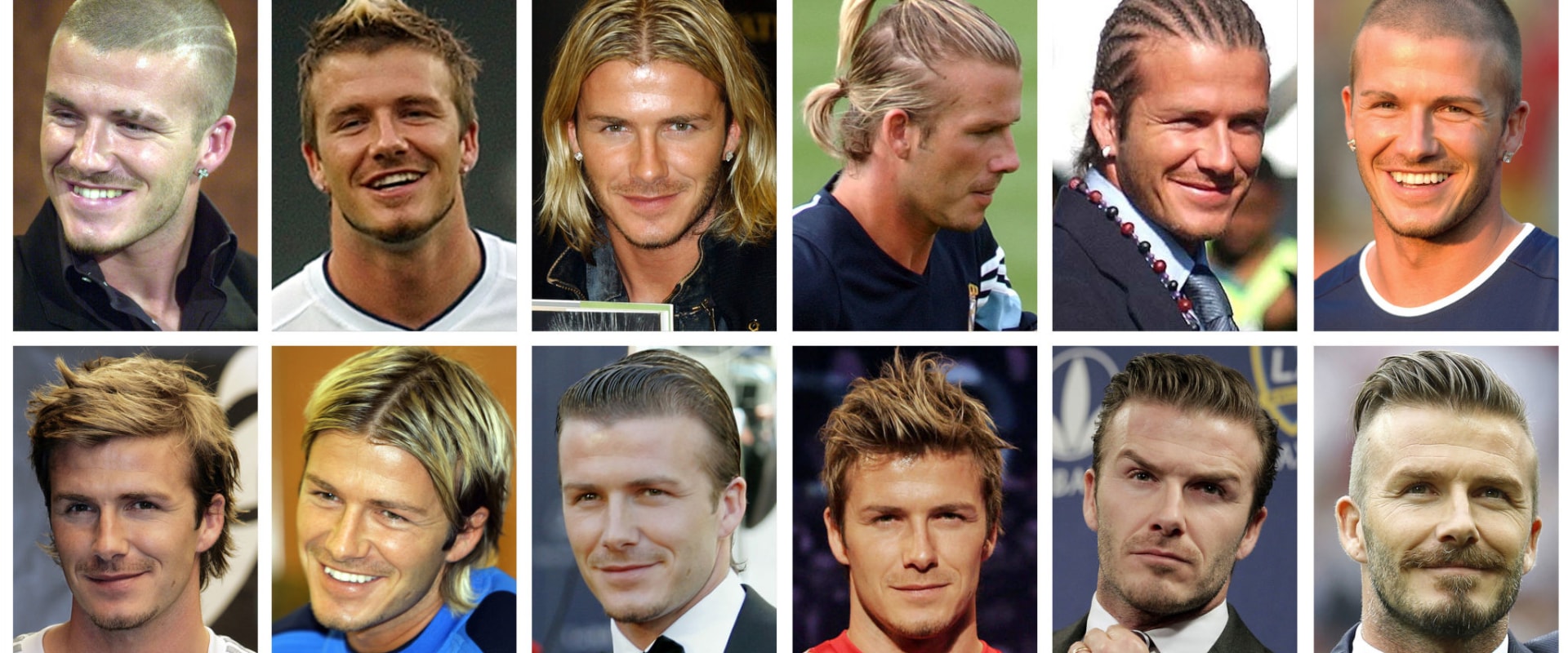 David Beckham's Iconic Hairstyles: A Glimpse at the Trendiest Looks